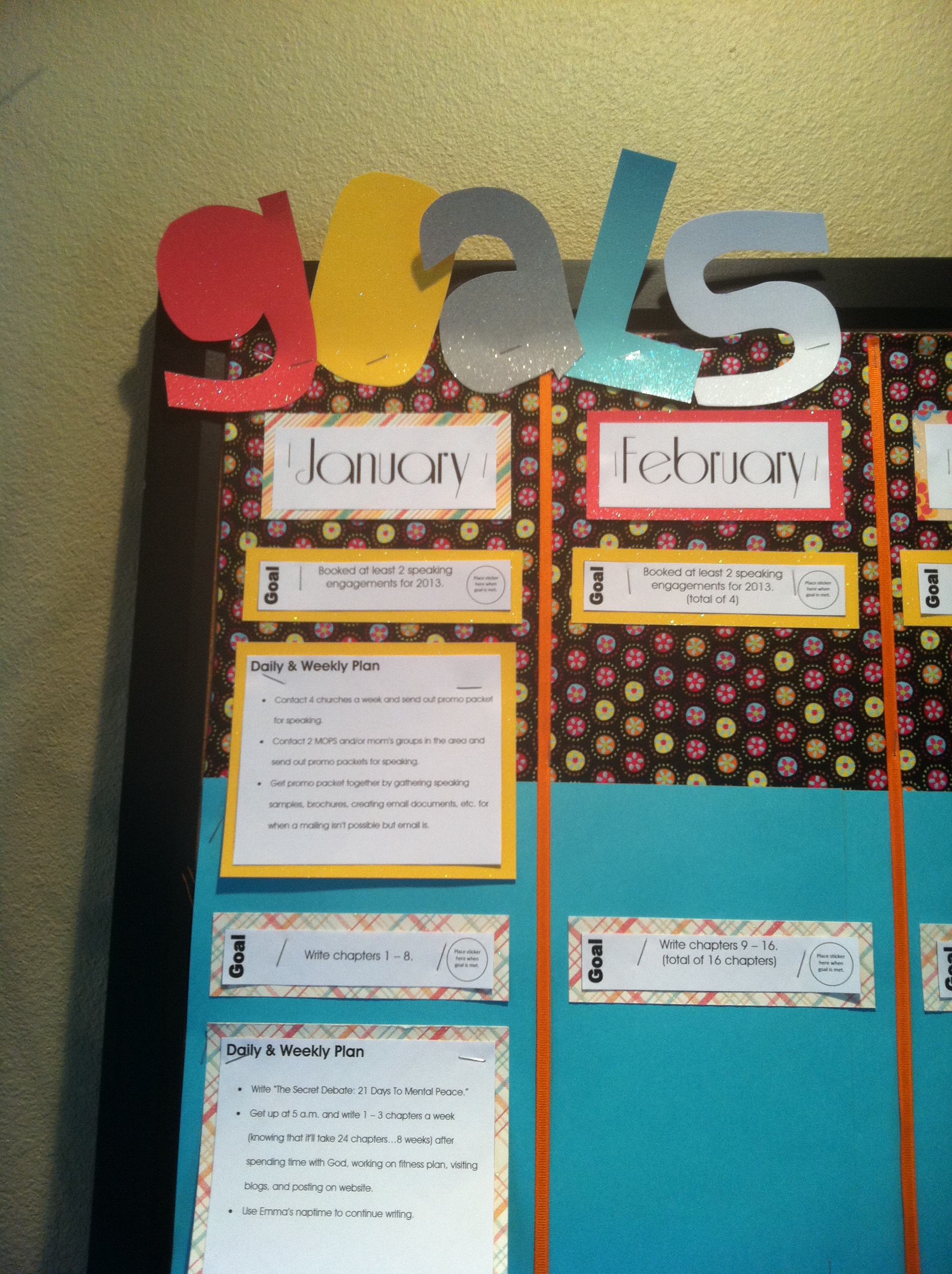 How To Create An Inspiring Goal Board – Jamye Sack