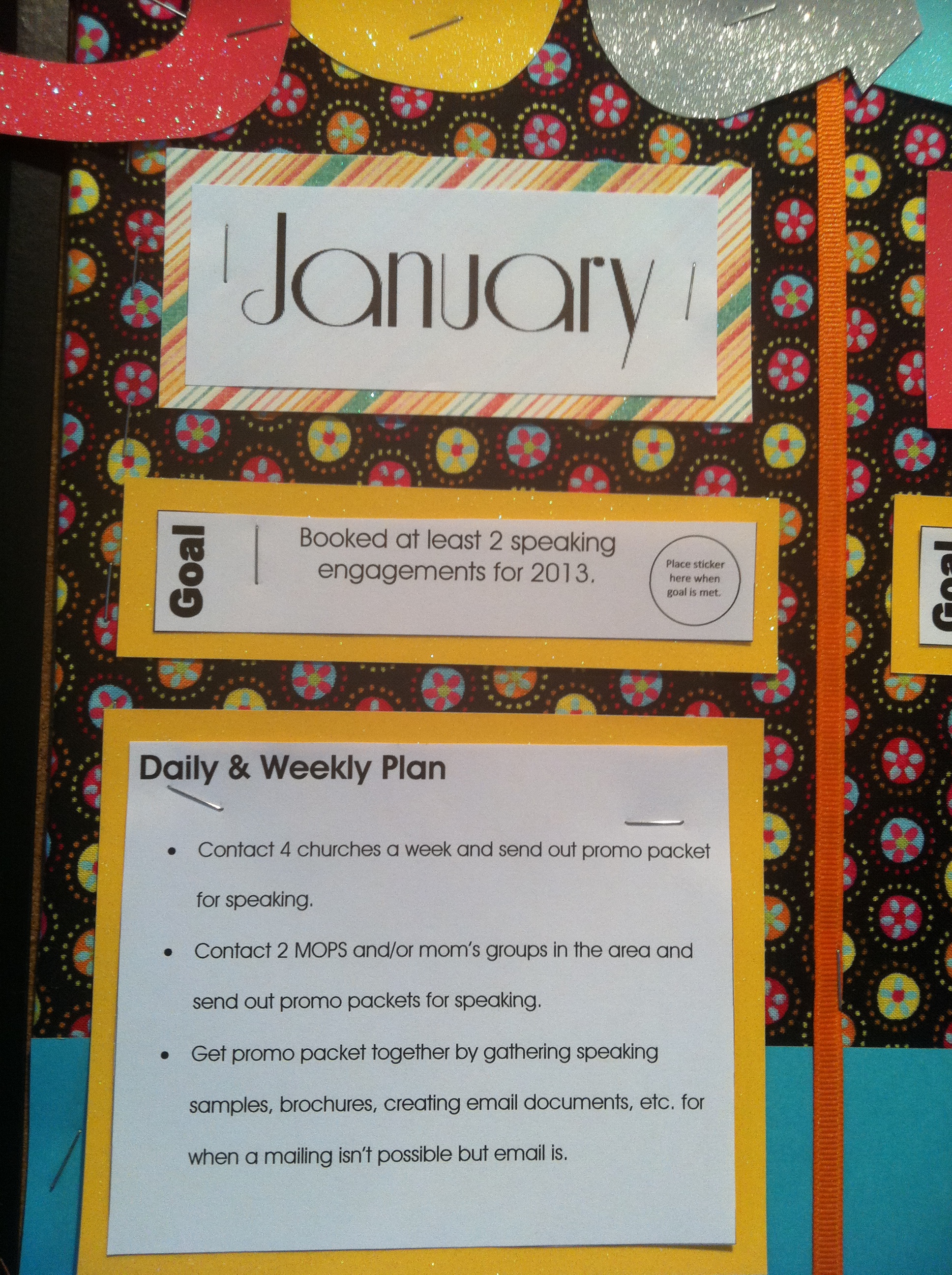 How To Create An Inspiring Goal Board – Jamye Sack